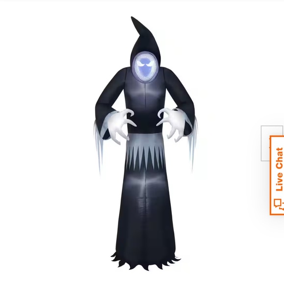 Holiday | Infinity 8 Ft Inflatable Reaper Halloween Decoration | Poshmark